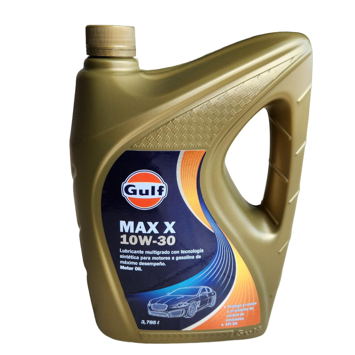 Aceite Para Motor Gulf Max X Sae 10w-30 Api Sn – Tienda JSJ