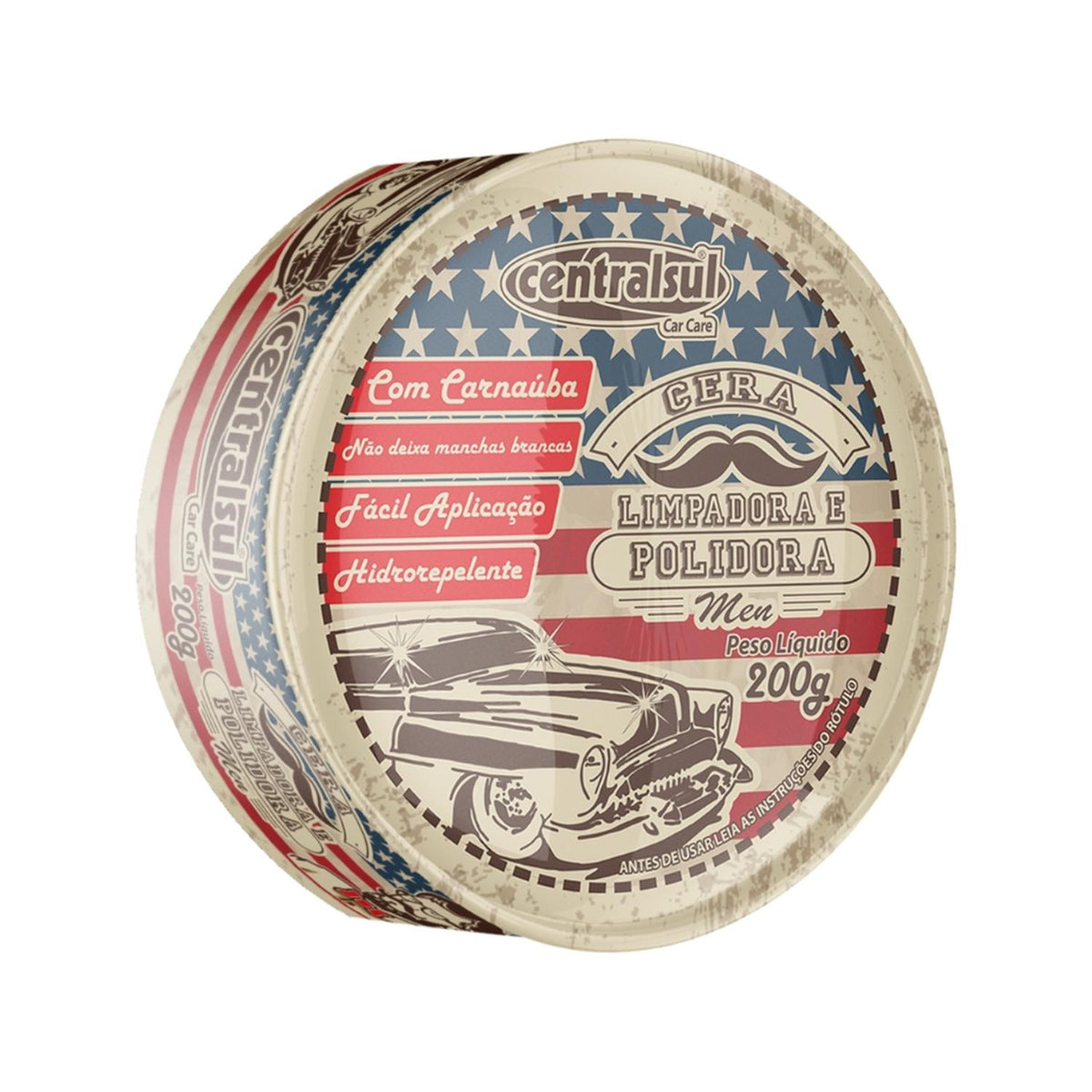 Cera en crema Pulidora Centralsul Men 200grs – Tienda JSJ