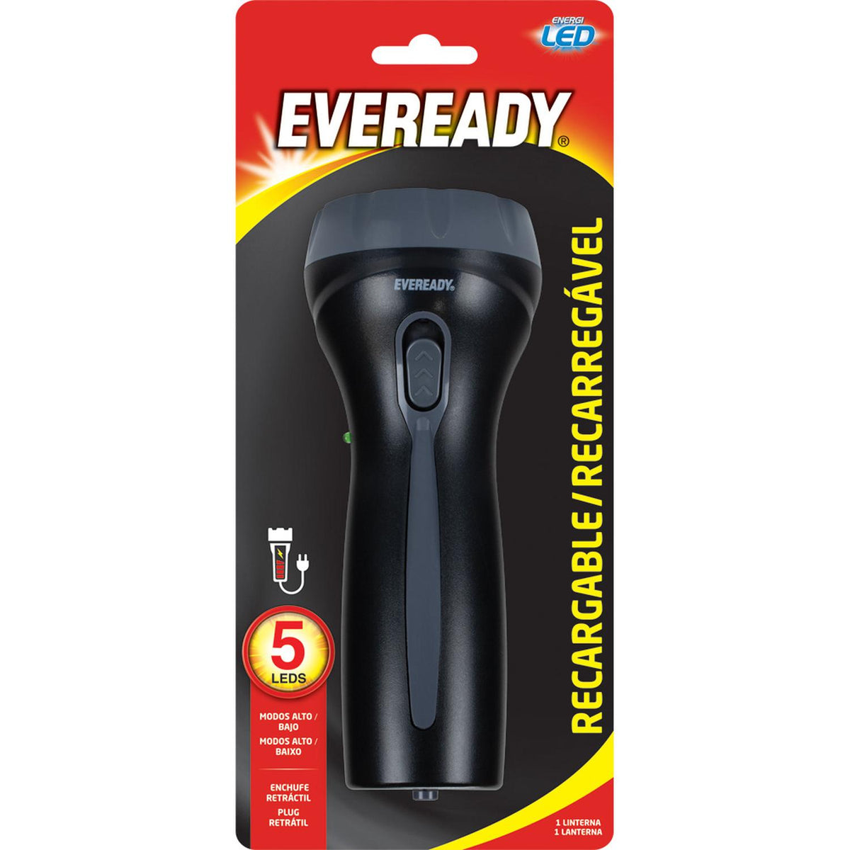 Linterna Recargable Mini Eveready 5 Leds – Tienda JSJ